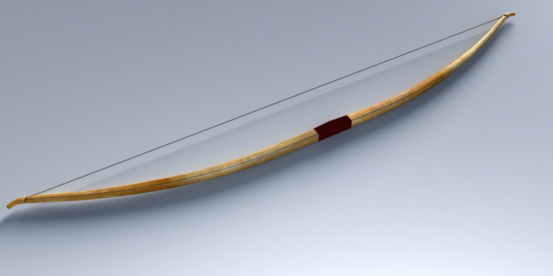 Longbow Arrow Bow 3d Obj