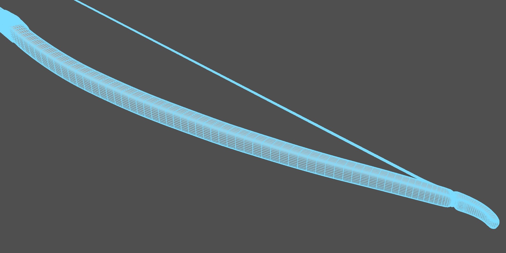 Longbow Arrow Bow 3d Obj