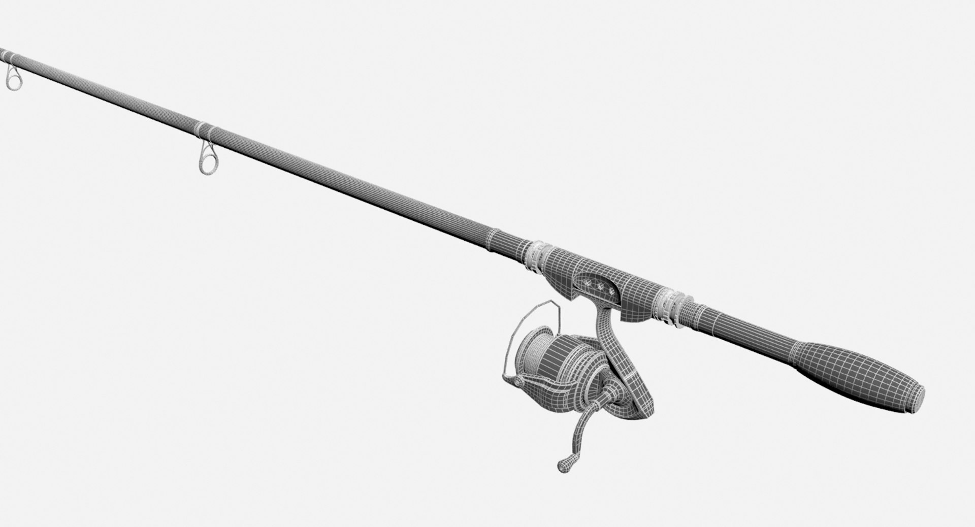 3D Telescopic Fly Rod - TurboSquid 1319664