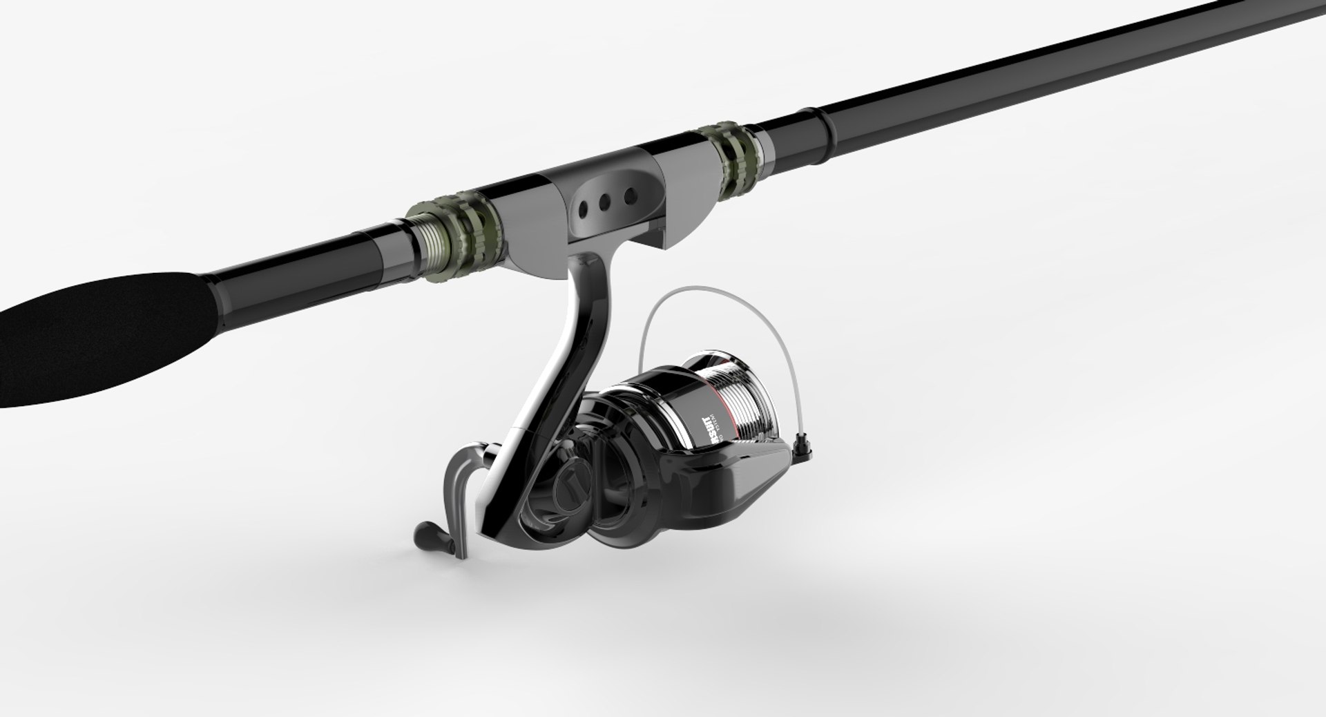 3D Telescopic Fly Rod - TurboSquid 1319664