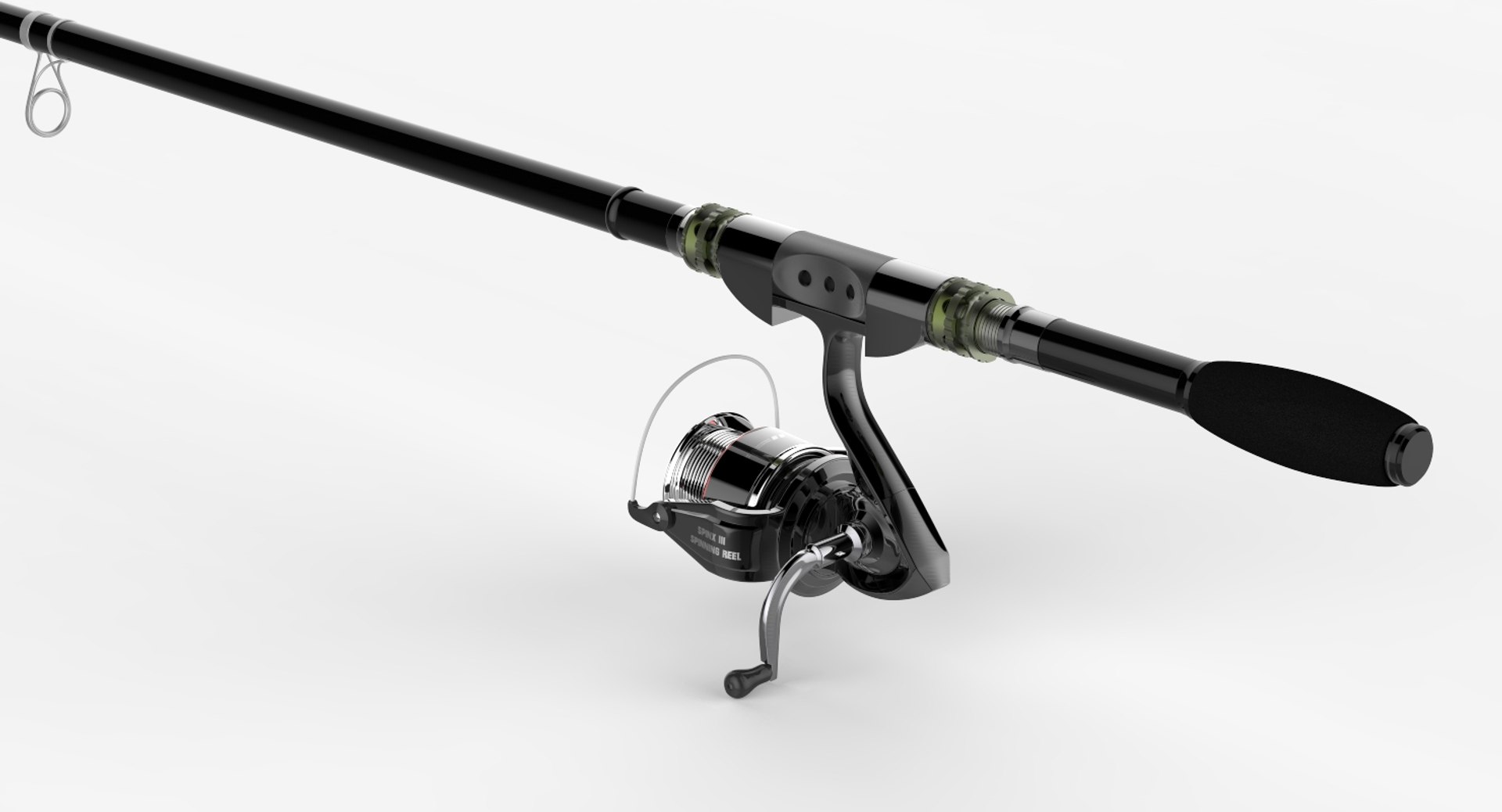 3D Telescopic Fly Rod - TurboSquid 1319664