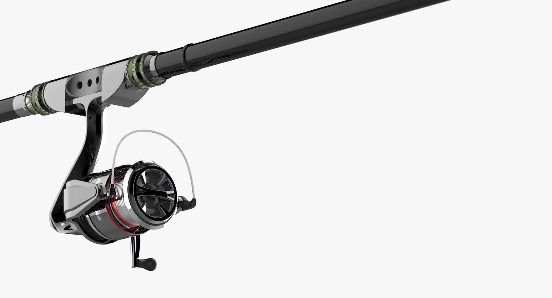 3D Telescopic Fly Rod - TurboSquid 1319664
