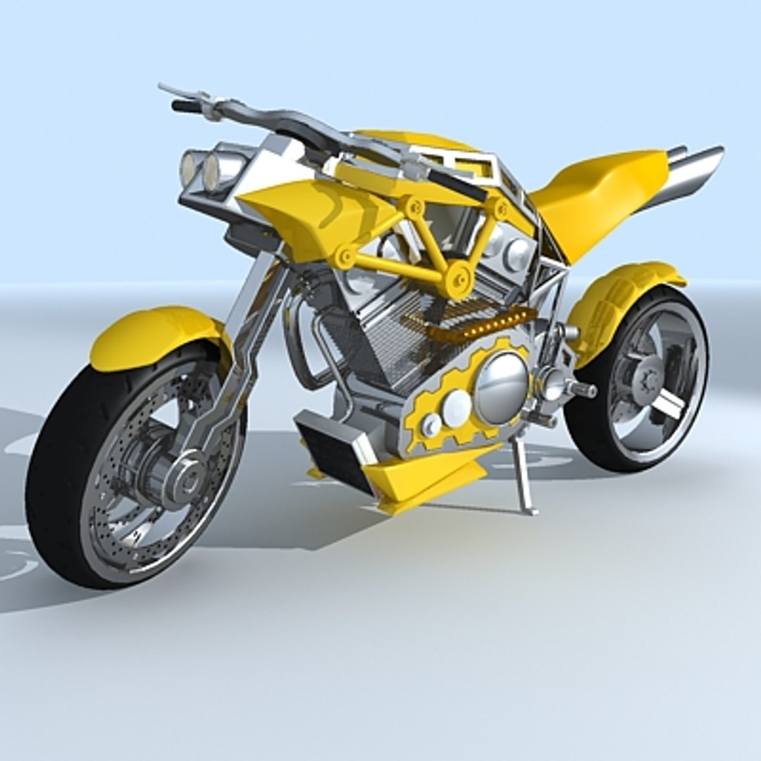 Motobike 3d Model