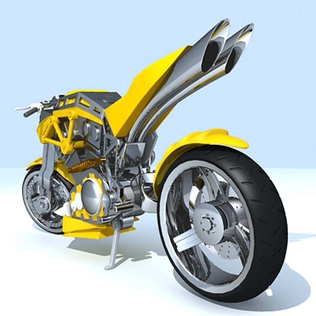 Motobike 3d Model