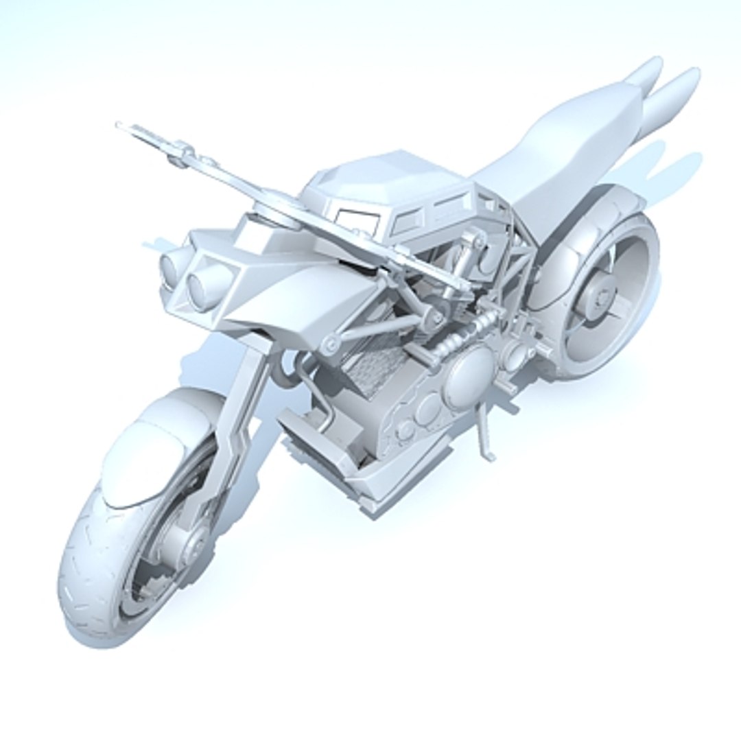 Motobike 3d Model