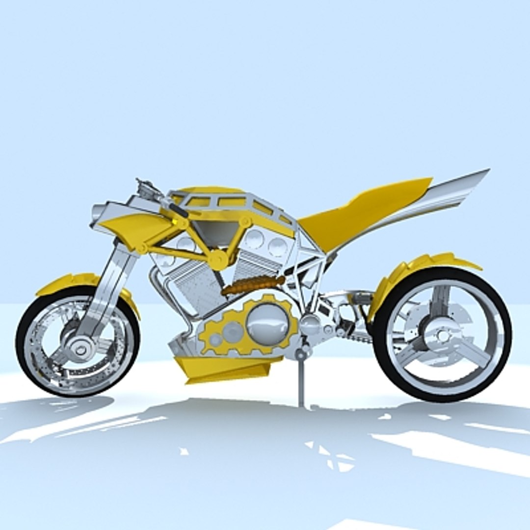 Motobike 3d Model