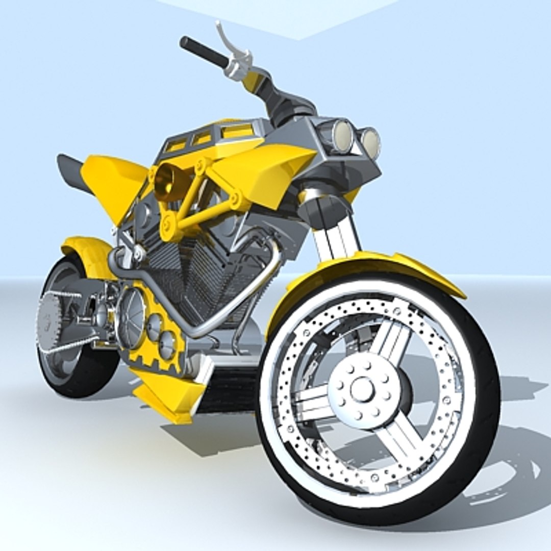 Motobike 3d Model