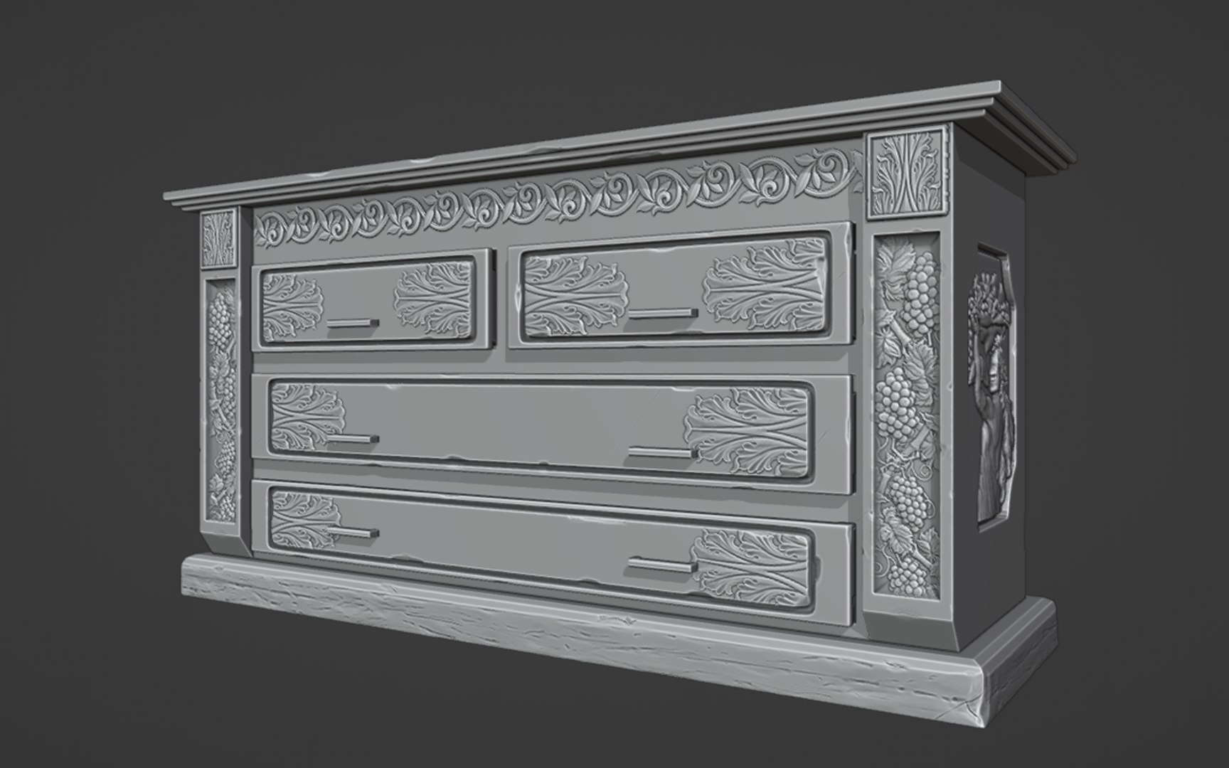 Night Table 3D Model - TurboSquid 2208076