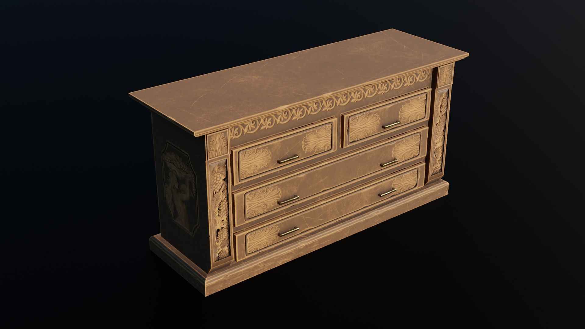 Night Table 3D Model - TurboSquid 2208076