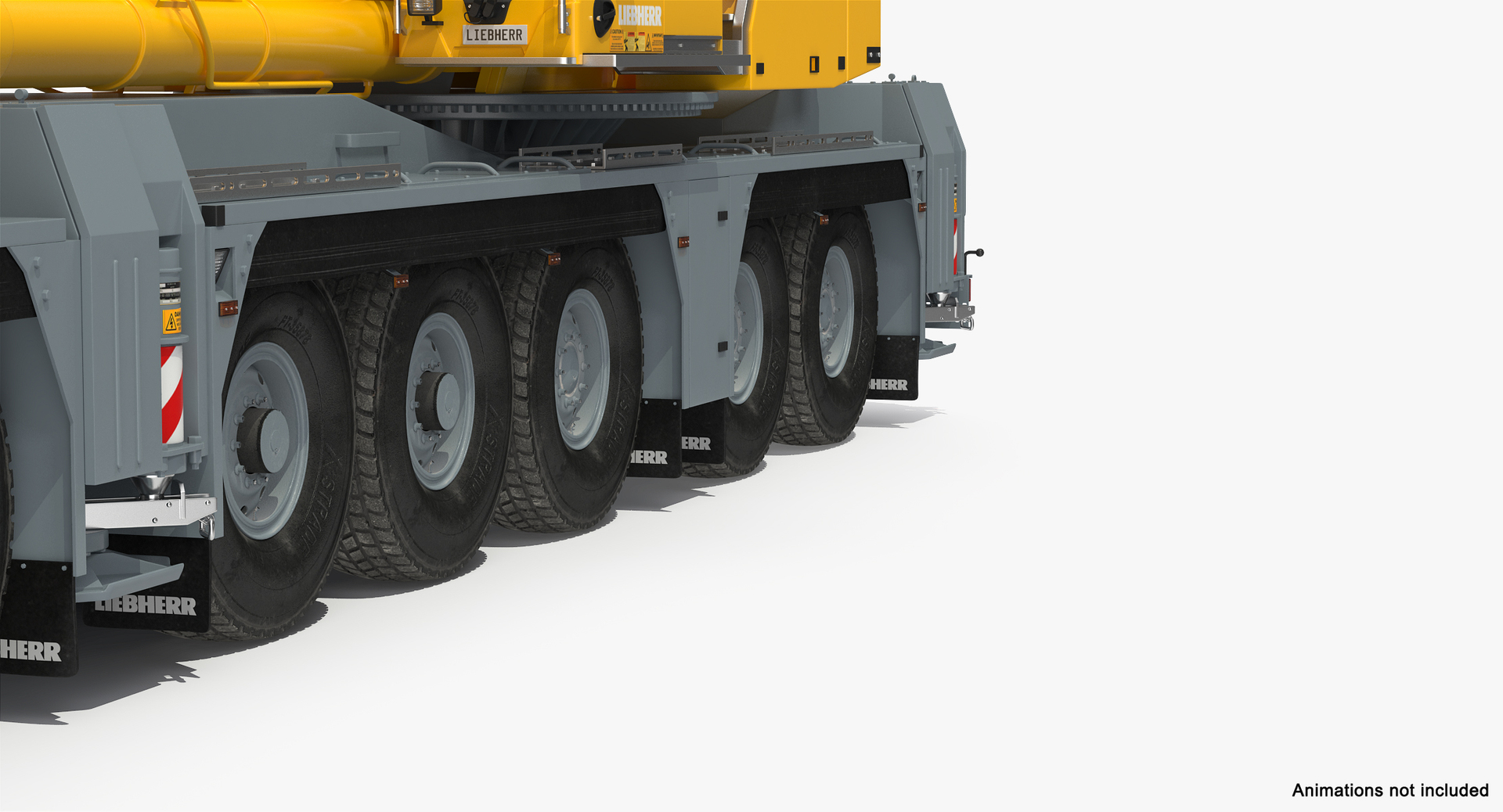 3D liebherr ltm 1450 mobile crane - TurboSquid 1397696