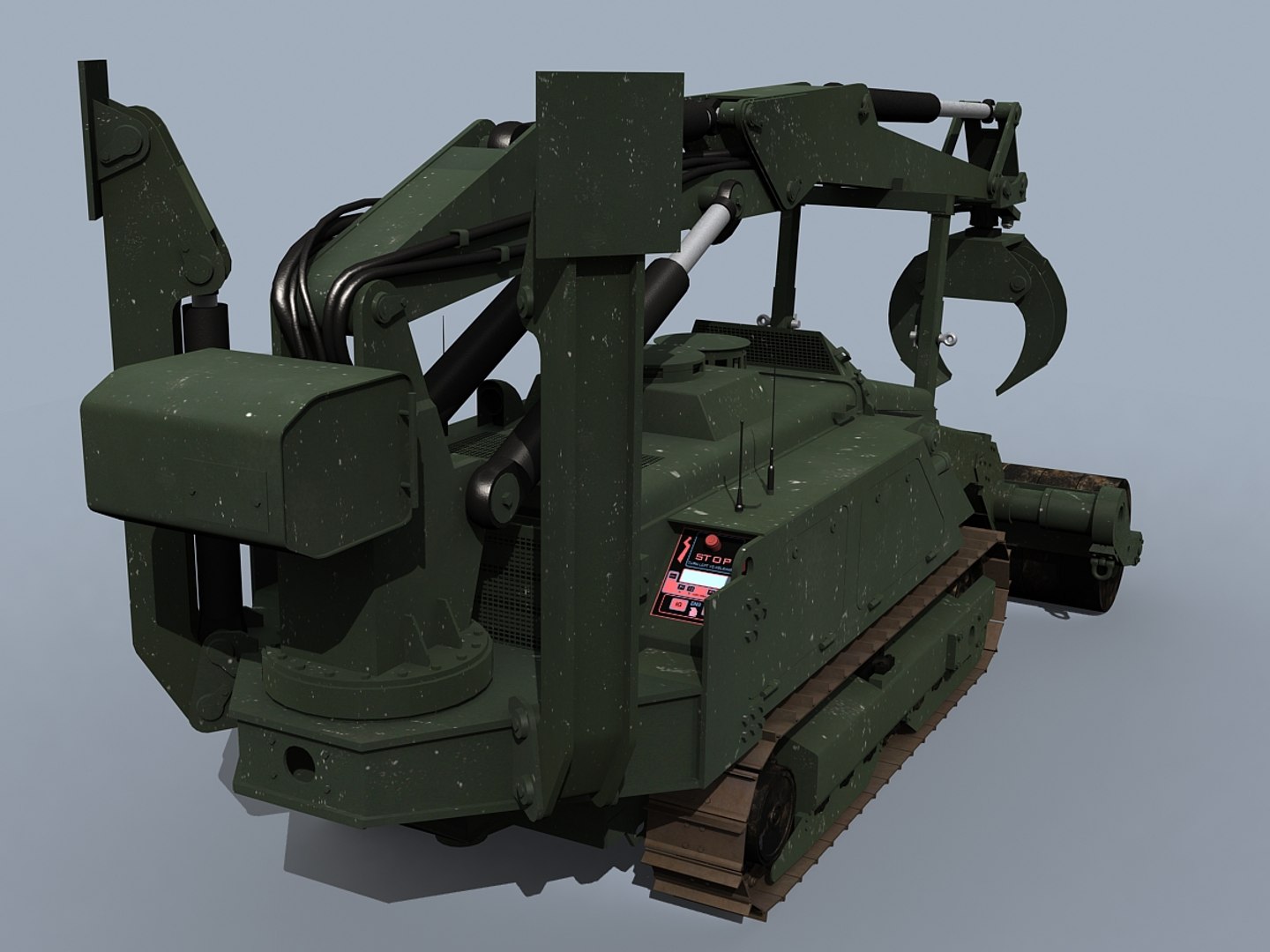 Mv-4 Dok-ing Robotic Vehicle 3D Model - TurboSquid 1287545