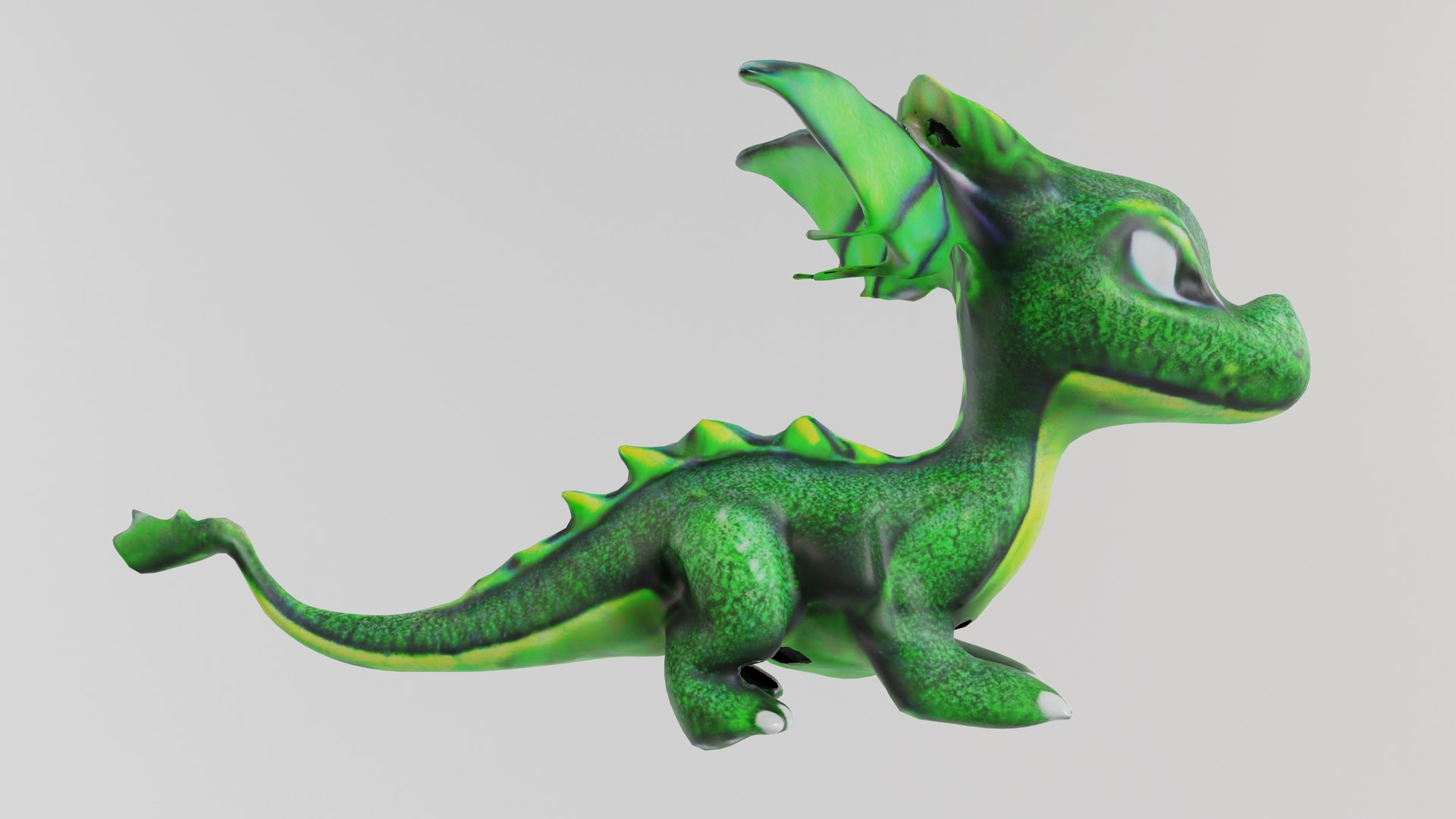 Symbol - Small Green Dragon 3D Model 3D Model - TurboSquid 2175202