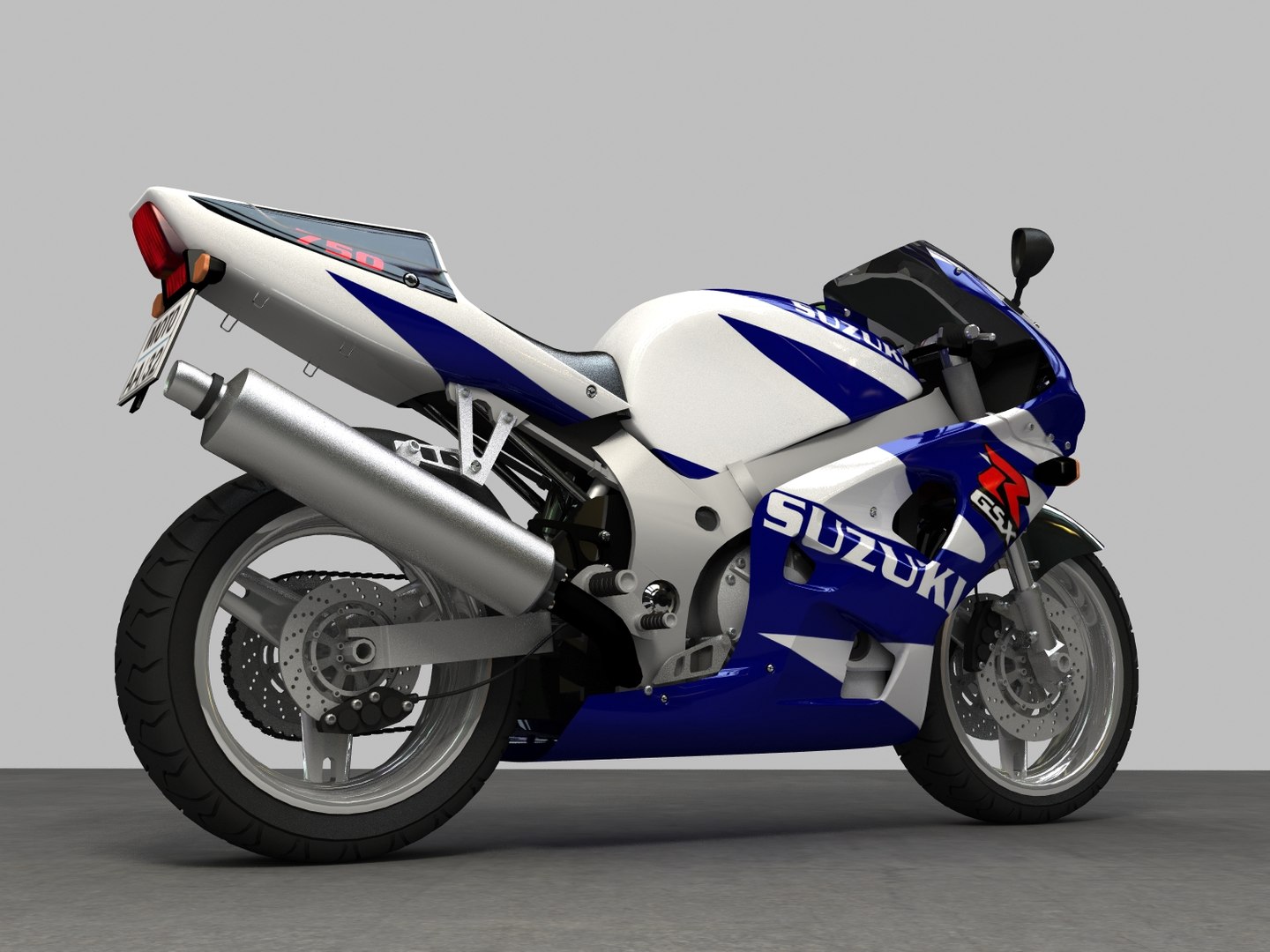 3d Suzuki Gsx Model