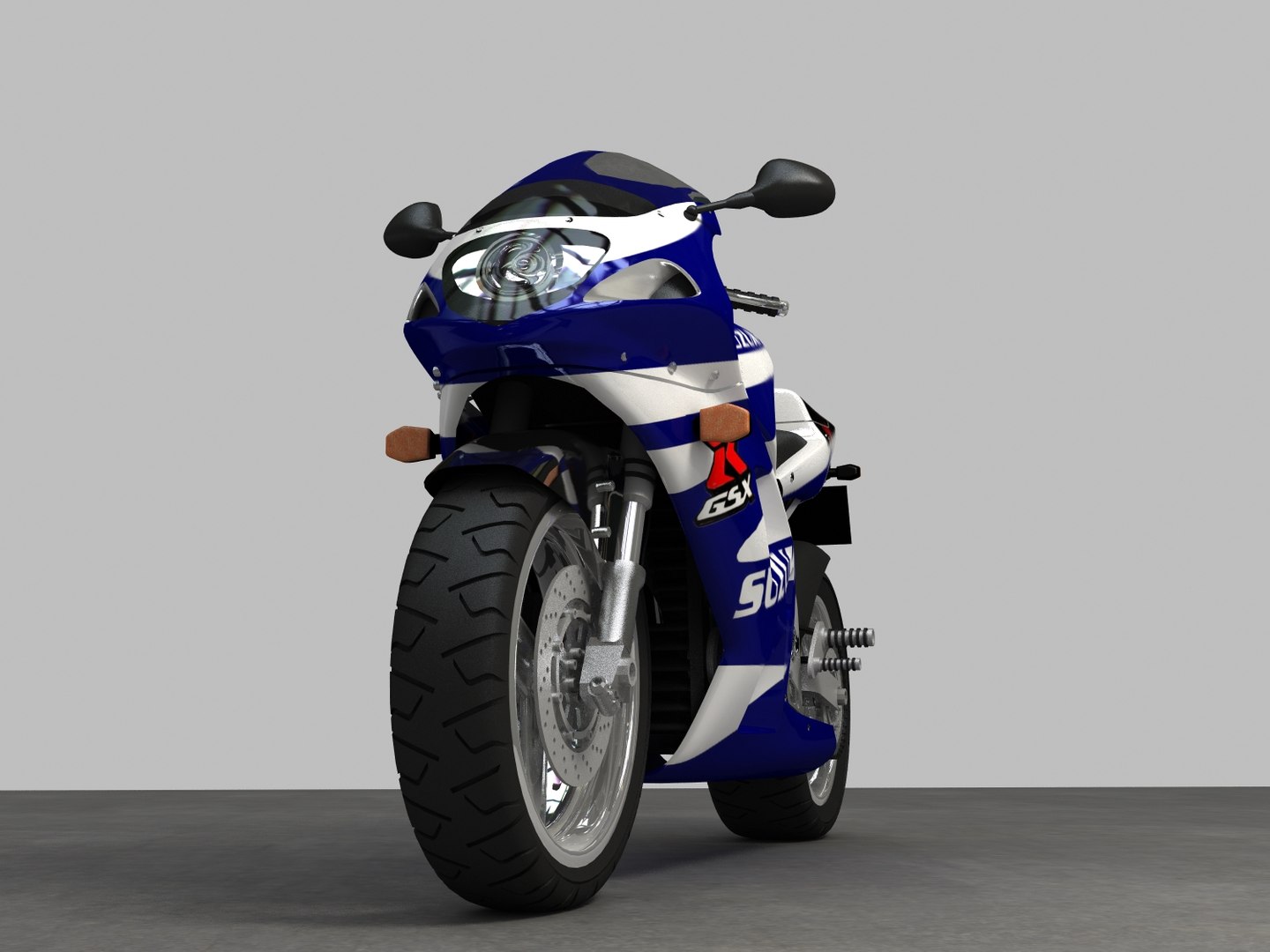 3d Suzuki Gsx Model