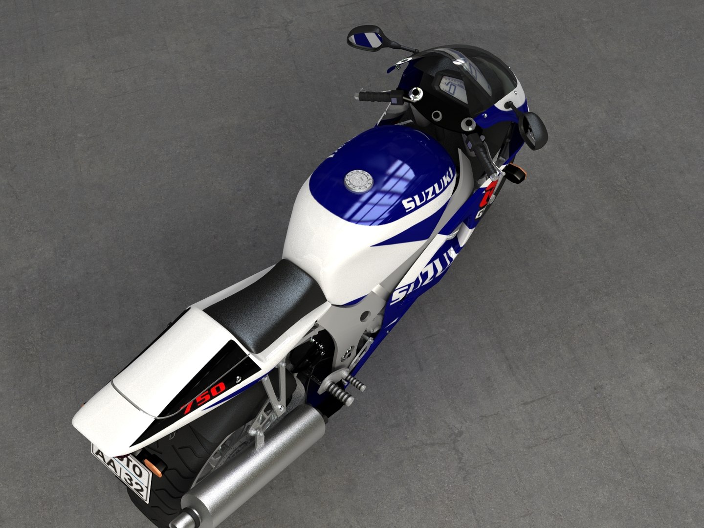 3d Suzuki Gsx Model