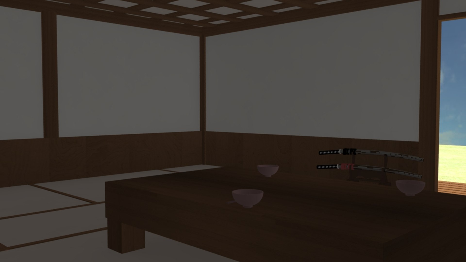 Japanese Room 3d Model