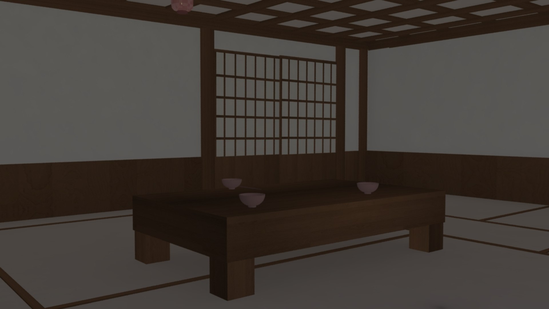 Japanese Room 3d Model