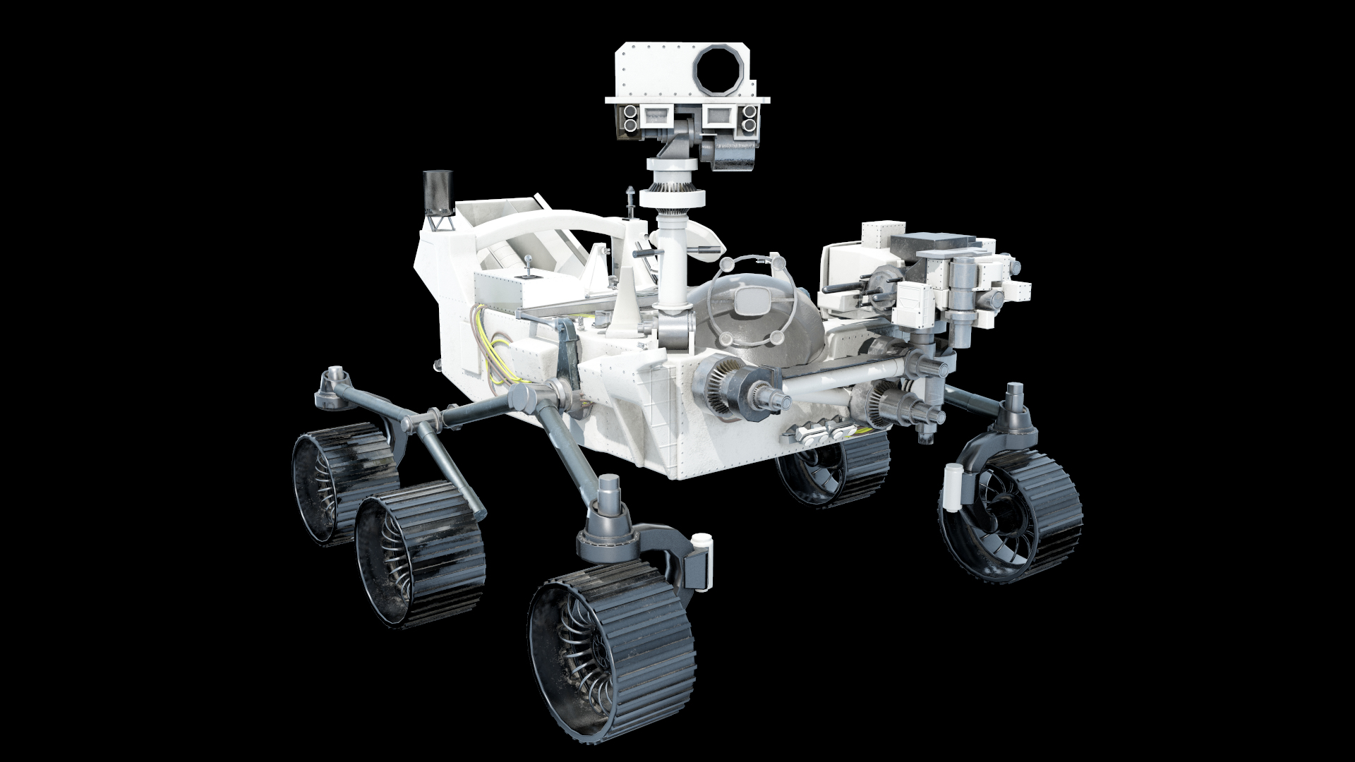Mars 2020 Rover Model - TurboSquid 1445118