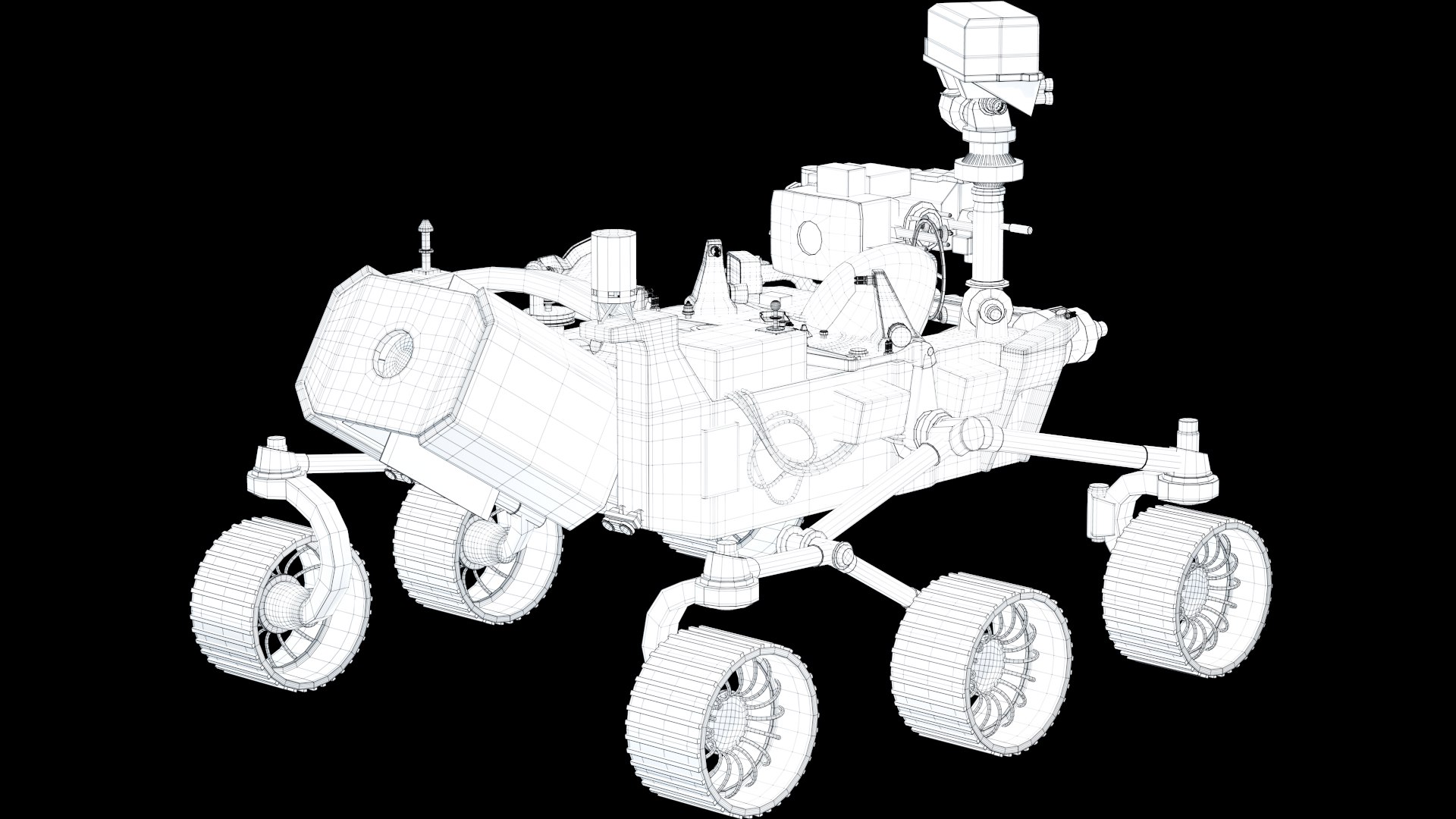 Mars 2020 rover model - TurboSquid 1445118