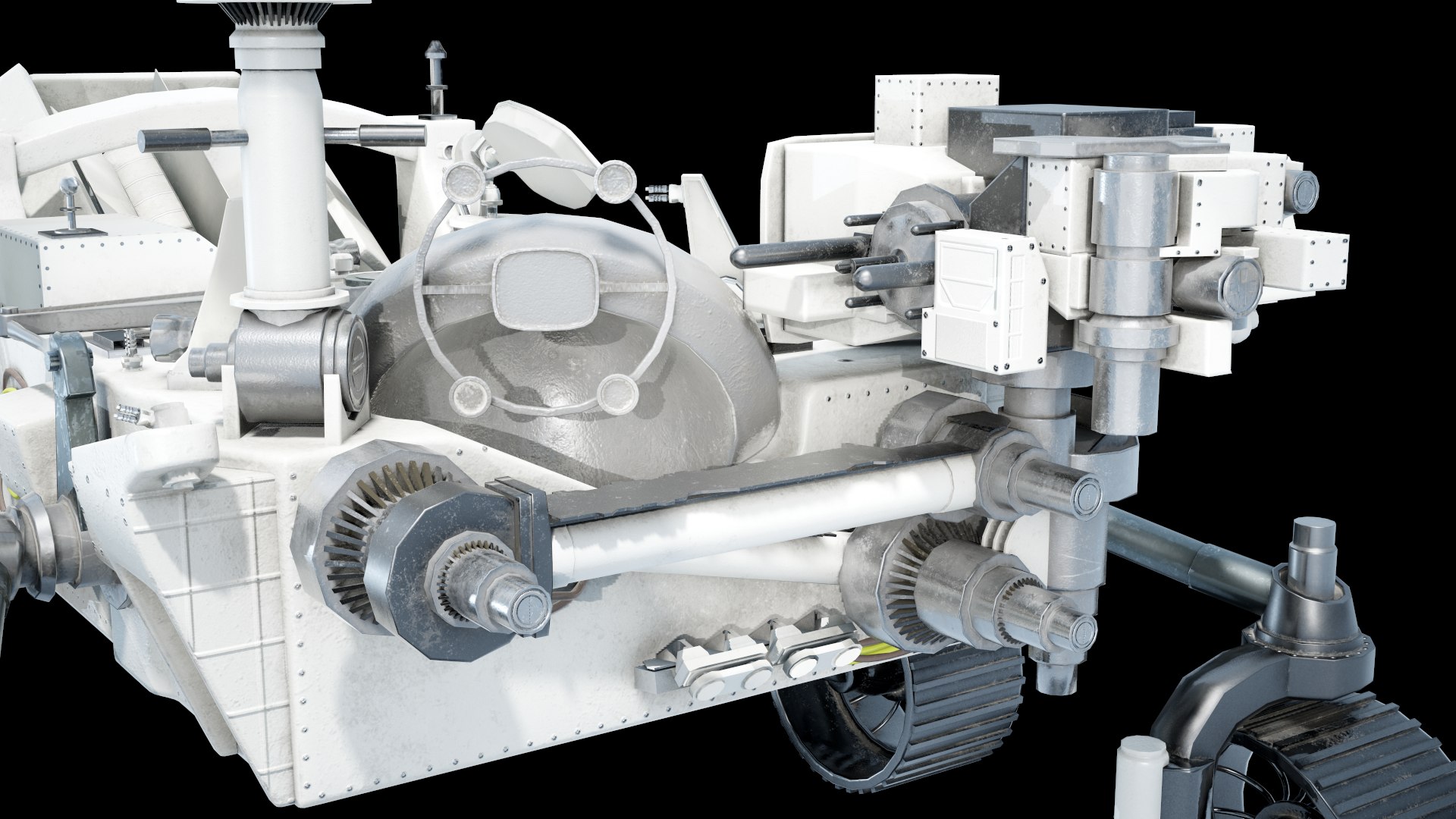 Mars 2020 rover model - TurboSquid 1445118