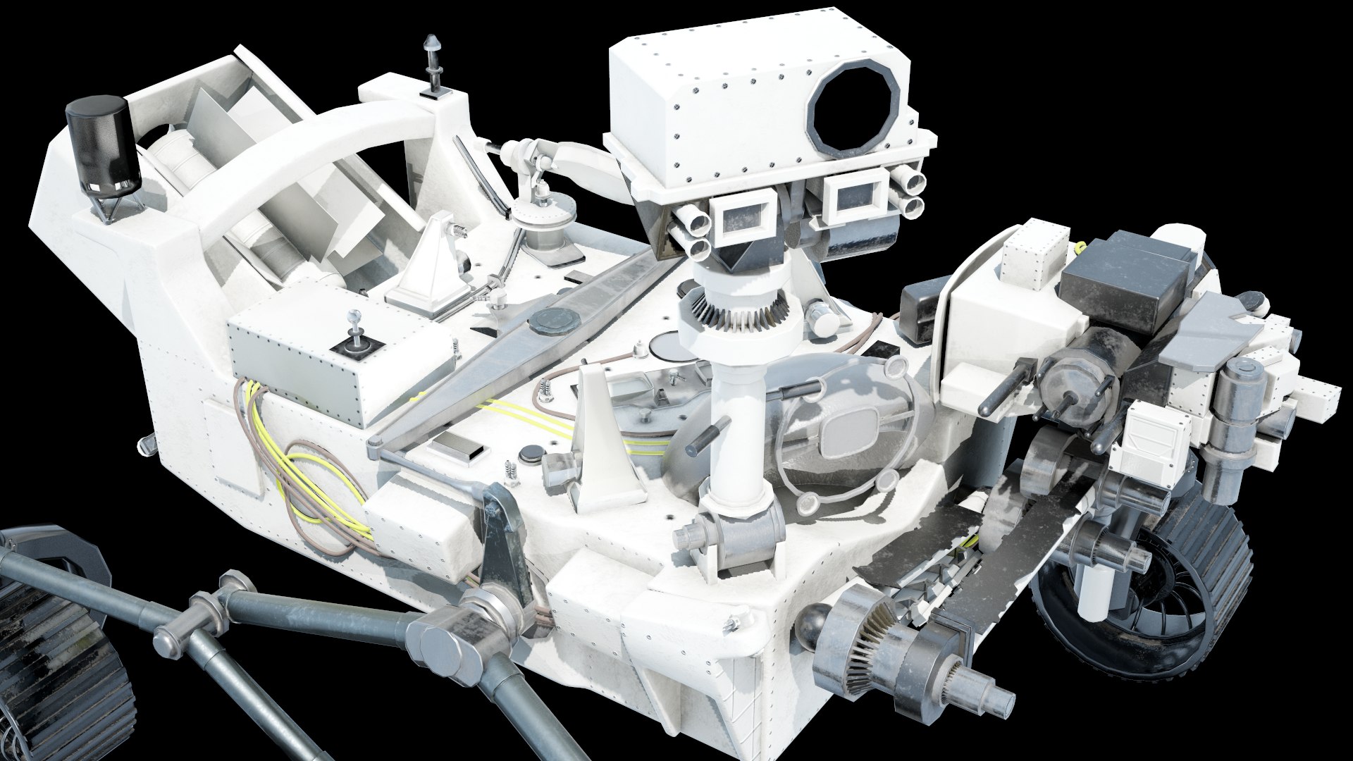 Mars 2020 Rover Model - TurboSquid 1445118