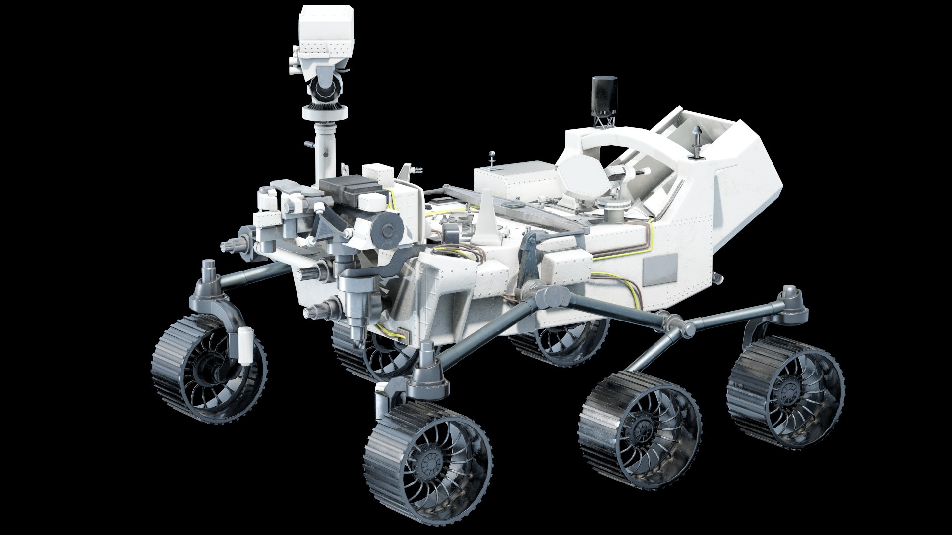 Mars 2020 rover model - TurboSquid 1445118