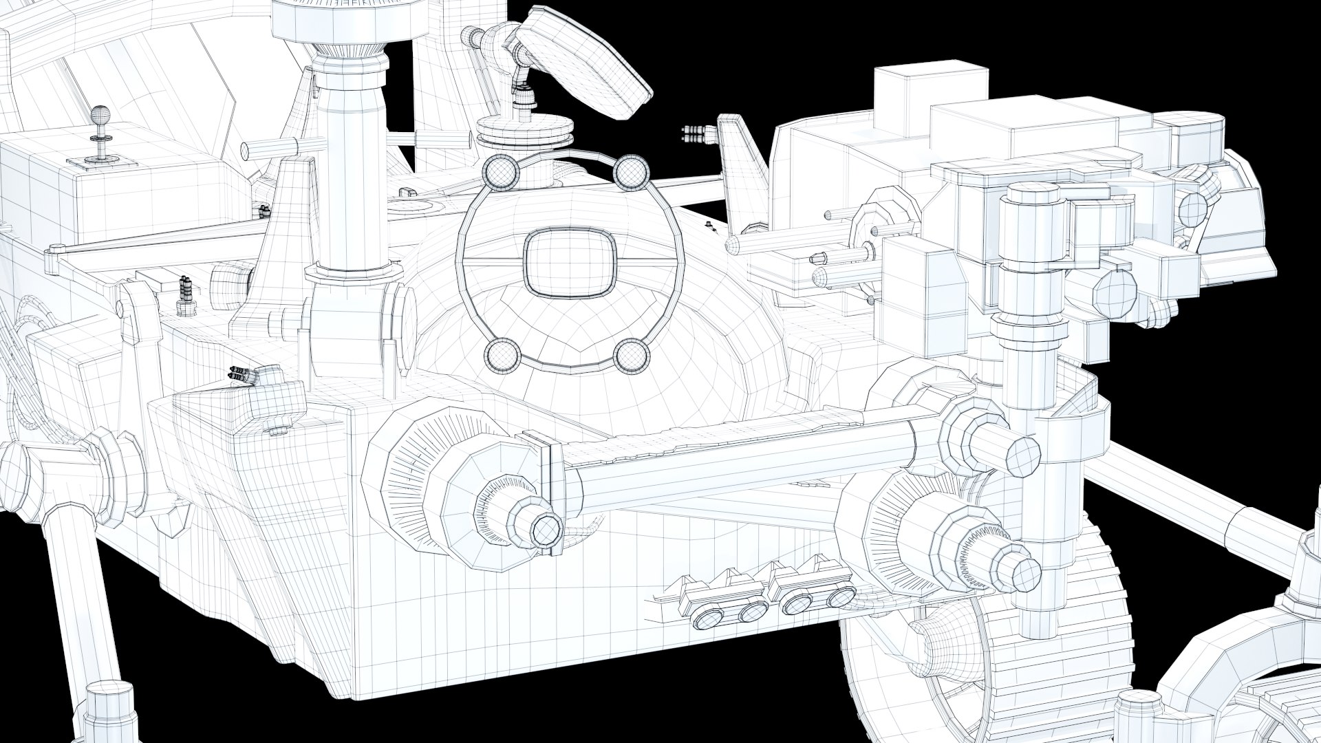 Mars 2020 rover model - TurboSquid 1445118