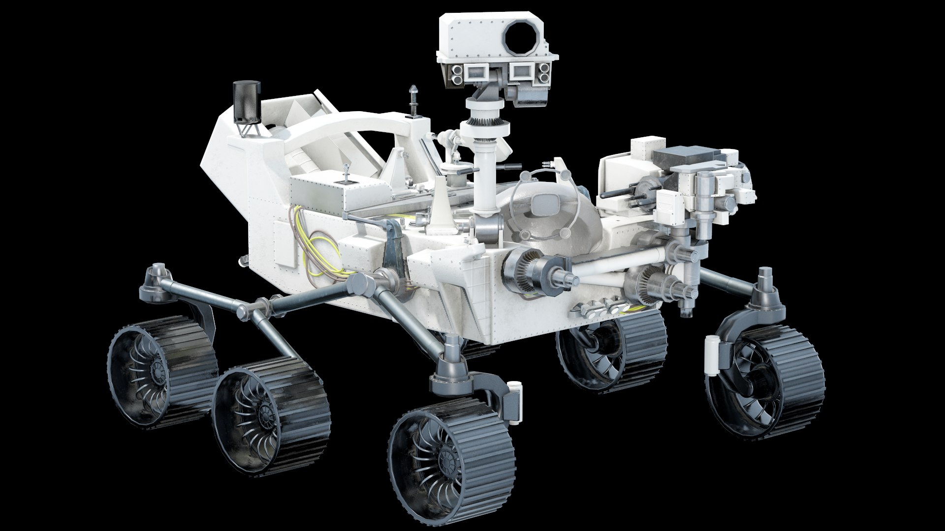 Mars 2020 rover model - TurboSquid 1445118