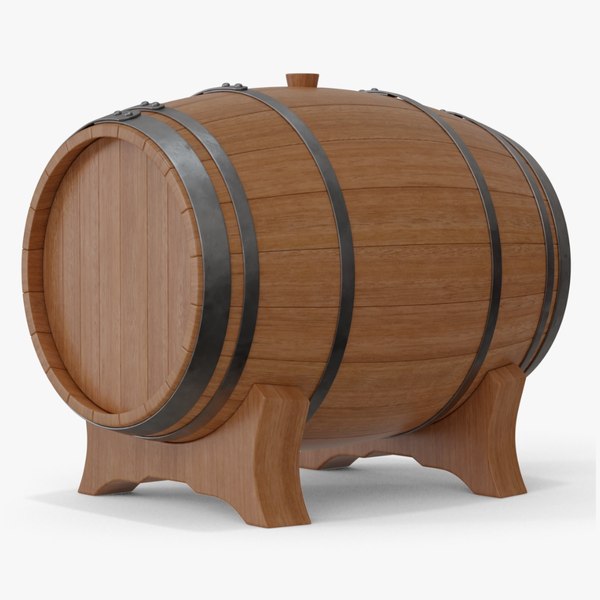 3d model of barrel