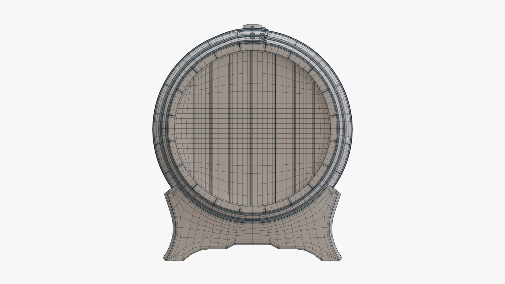 3d Model Of Barrel