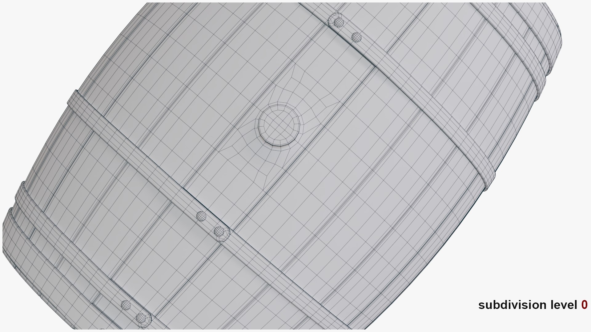 3d Model Of Barrel