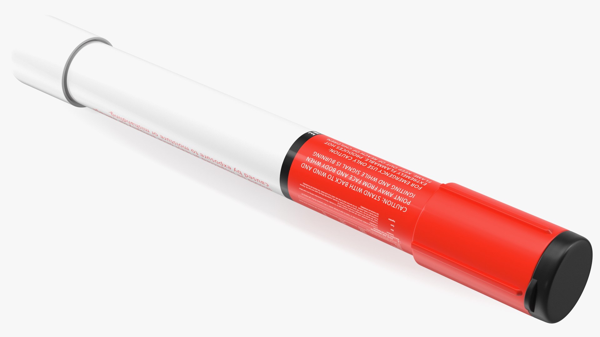 Hand Held Marine Red Signal Flare 3D Model - TurboSquid 1785471