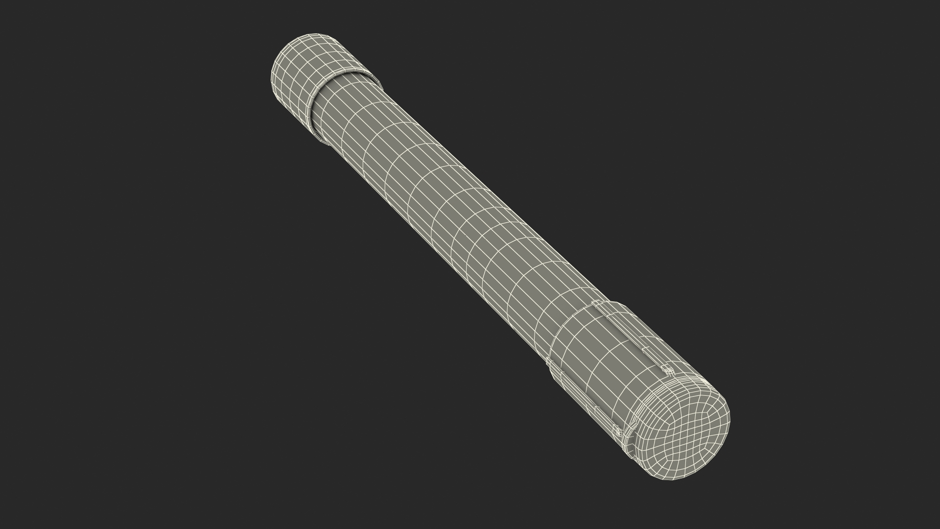 Hand Held Marine Red Signal Flare 3D Model - TurboSquid 1785471