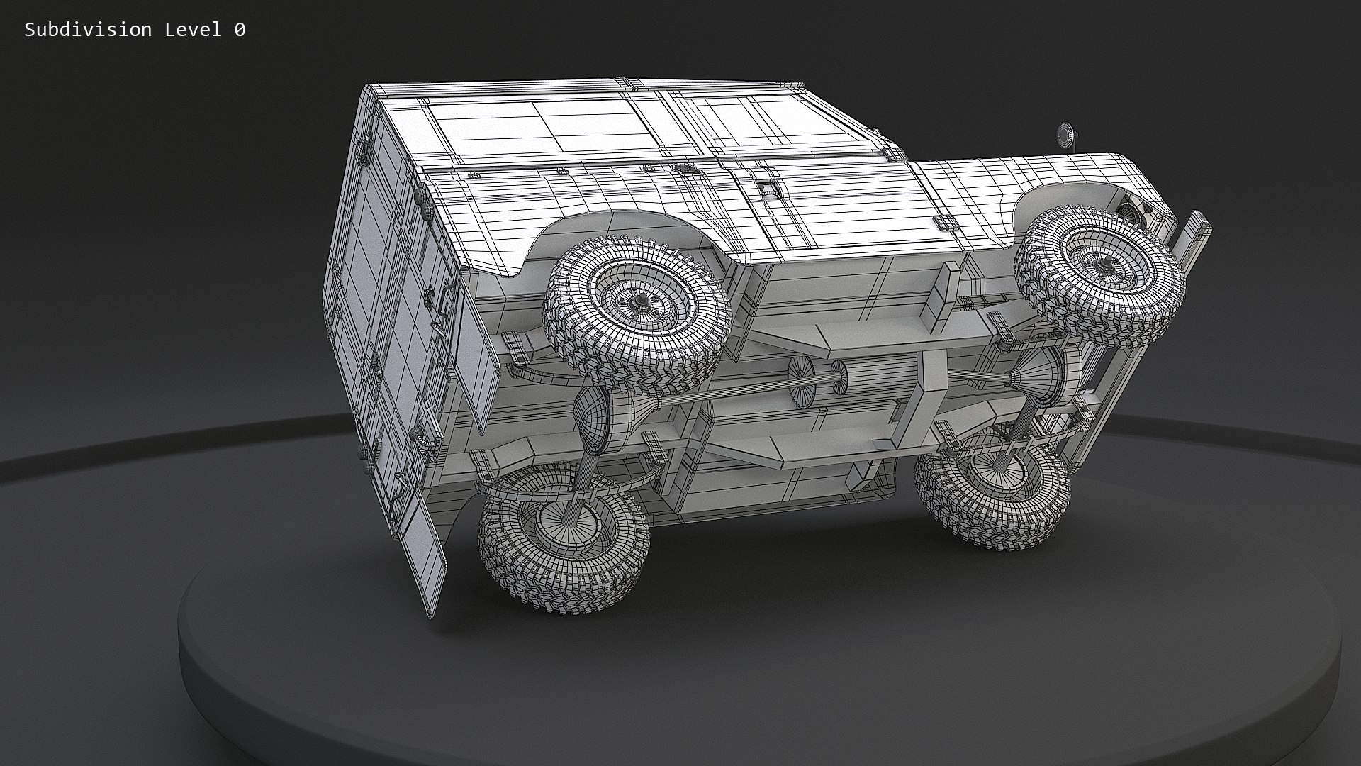 Land Rover Series III Short Wheelbase 3D model - TurboSquid 2097739