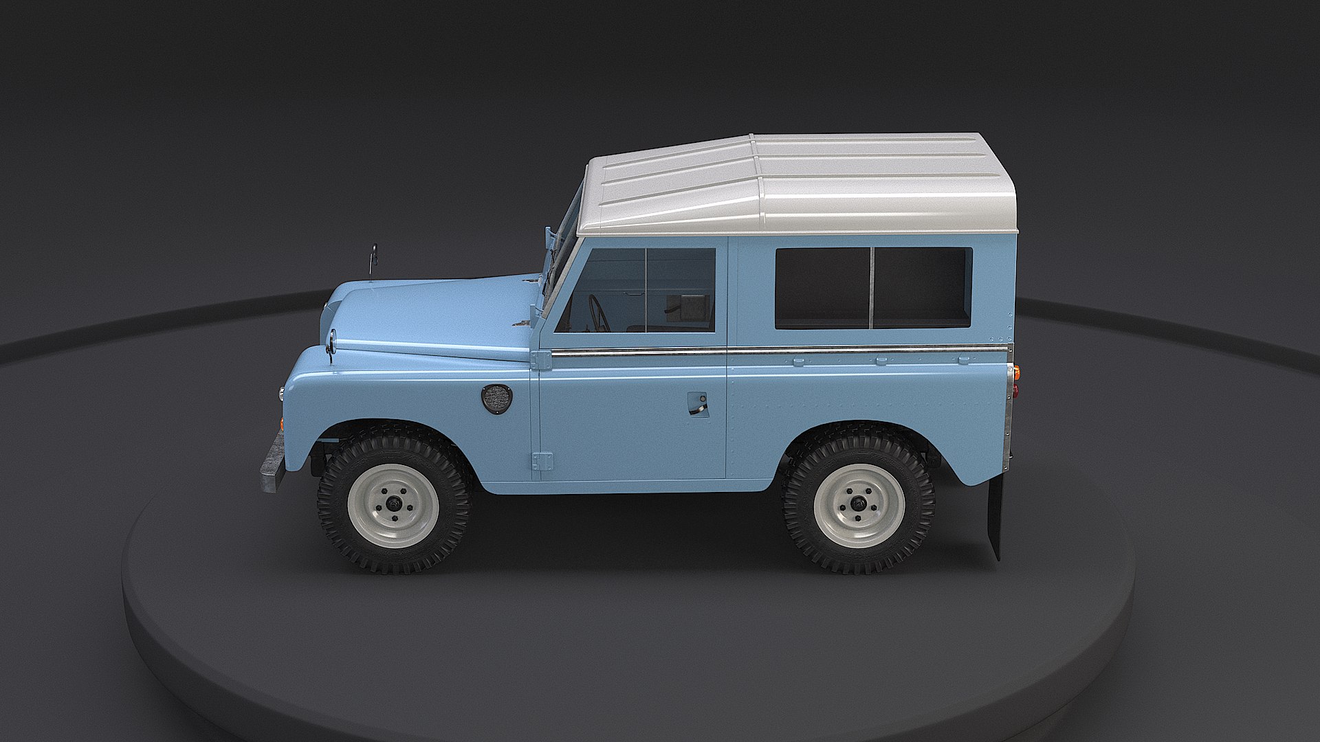 Land Rover Series III Short Wheelbase 3D Model - TurboSquid 2097739