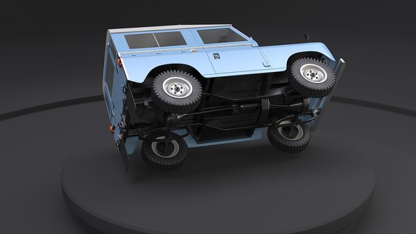 modelo 3d Land Rover Serie III Batalla corta - TurboSquid 2097739