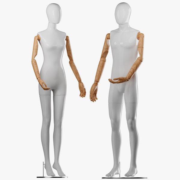 подстроенный Модели Манекены 3D для Скачивания | TurboSquid