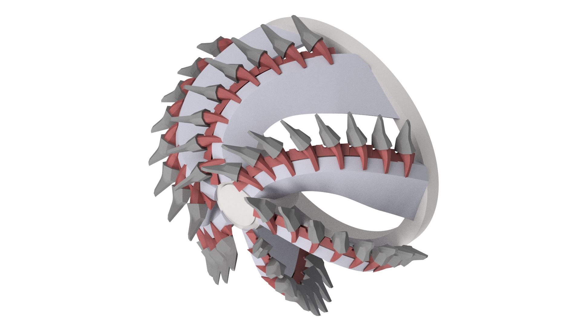 Cutter Head 3D Model - TurboSquid 1388286
