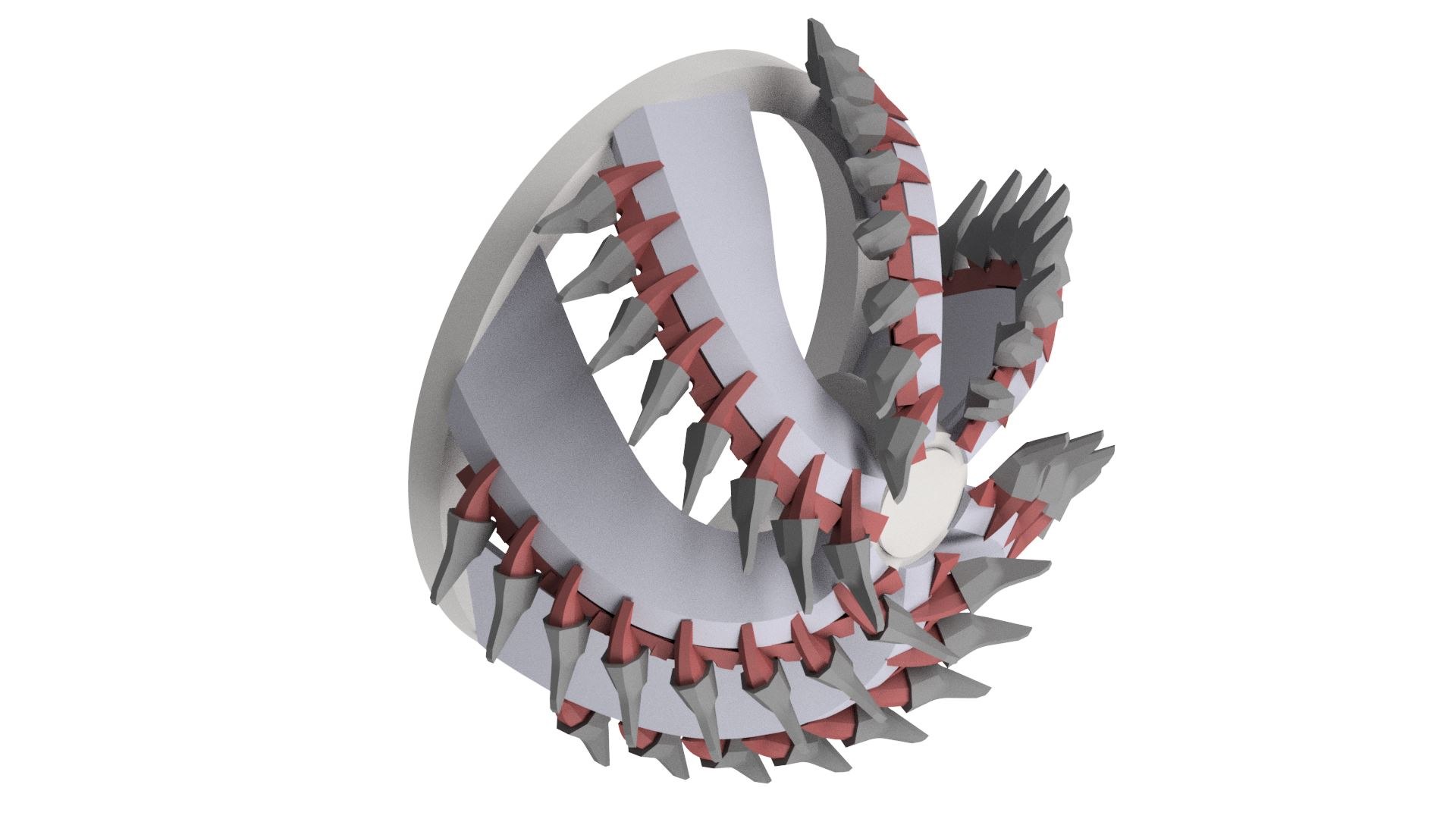 Cutter Head 3D Model - TurboSquid 1388286