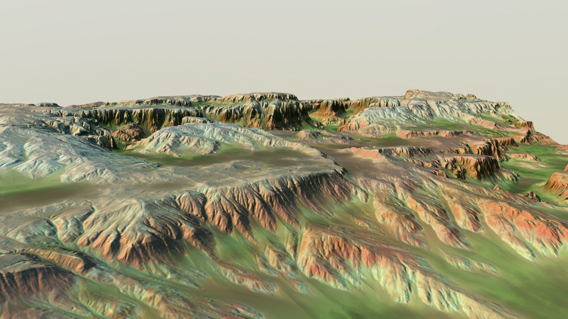 Maya Hills Cliffs Terrain