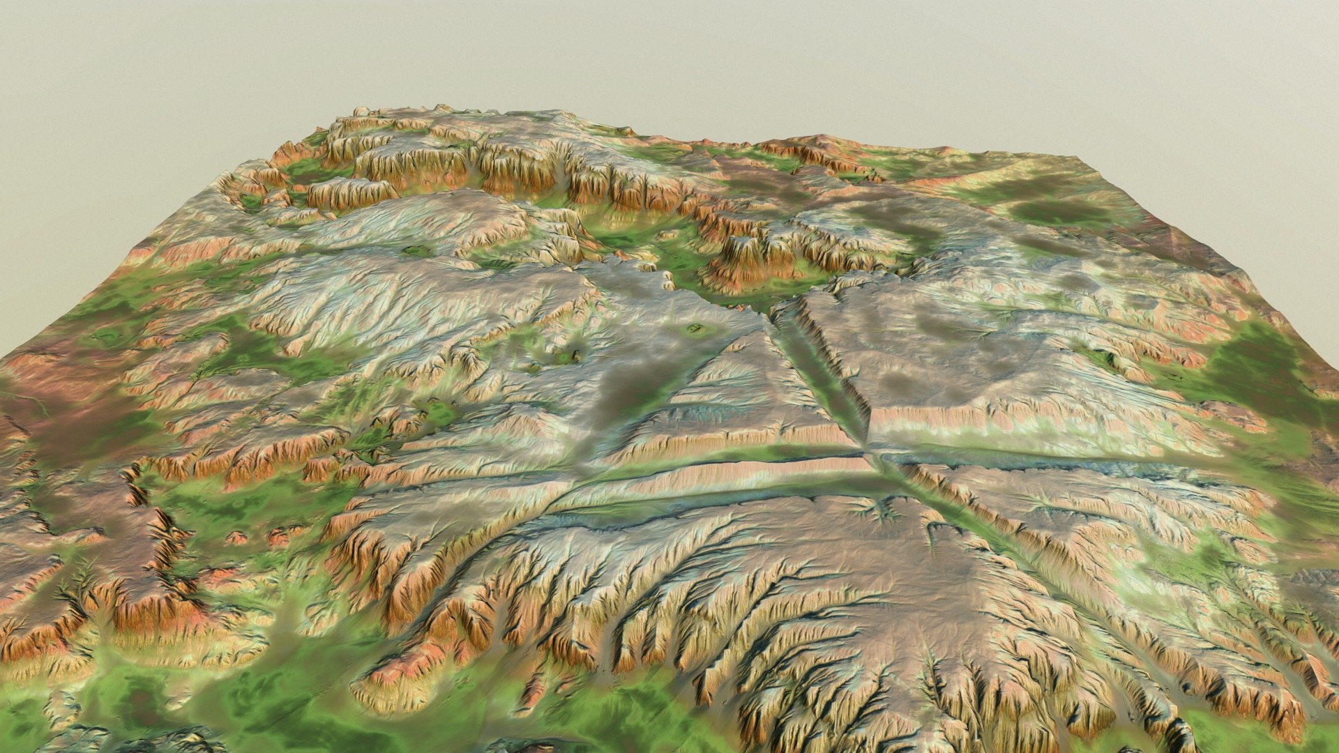 Maya Hills Cliffs Terrain