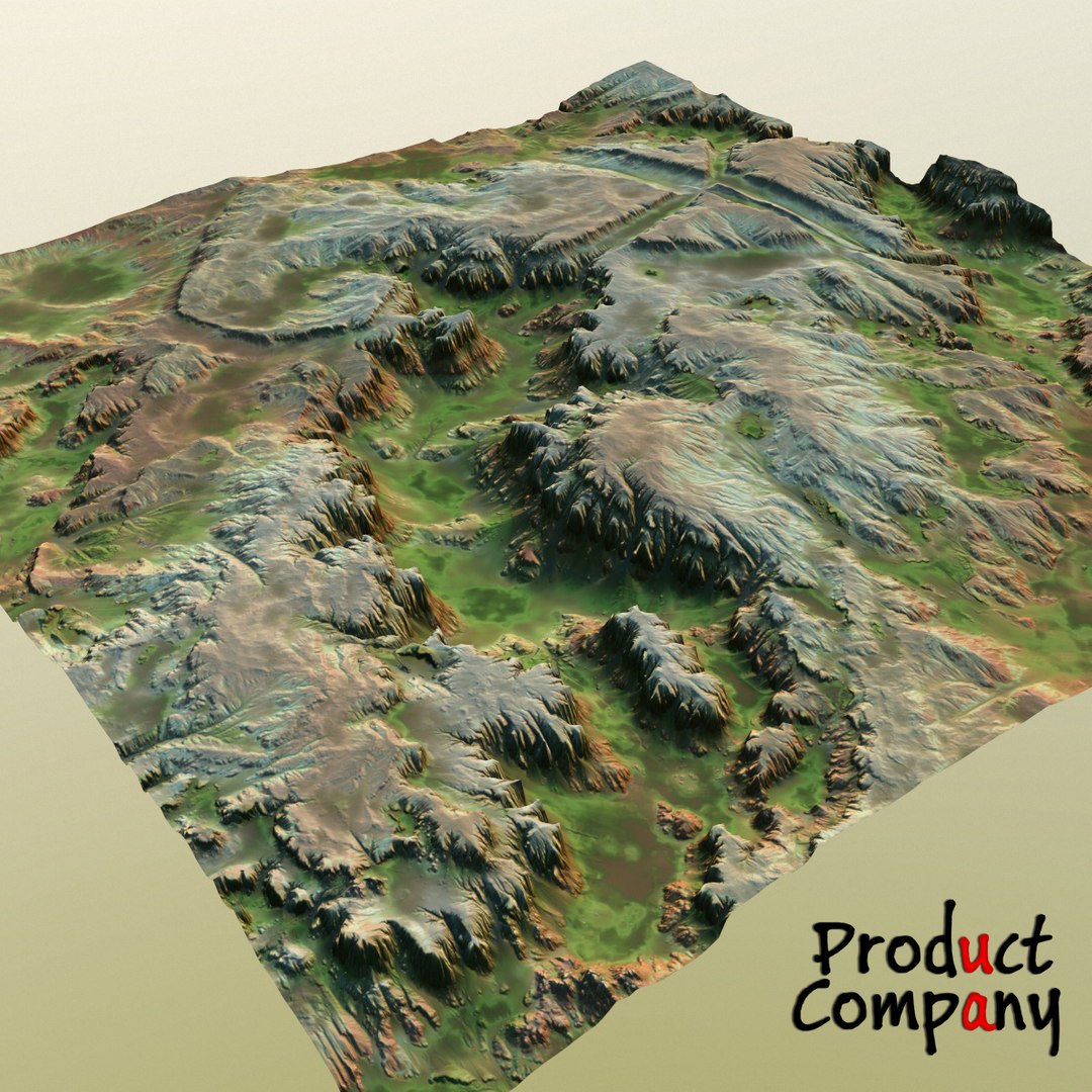 Maya Hills Cliffs Terrain