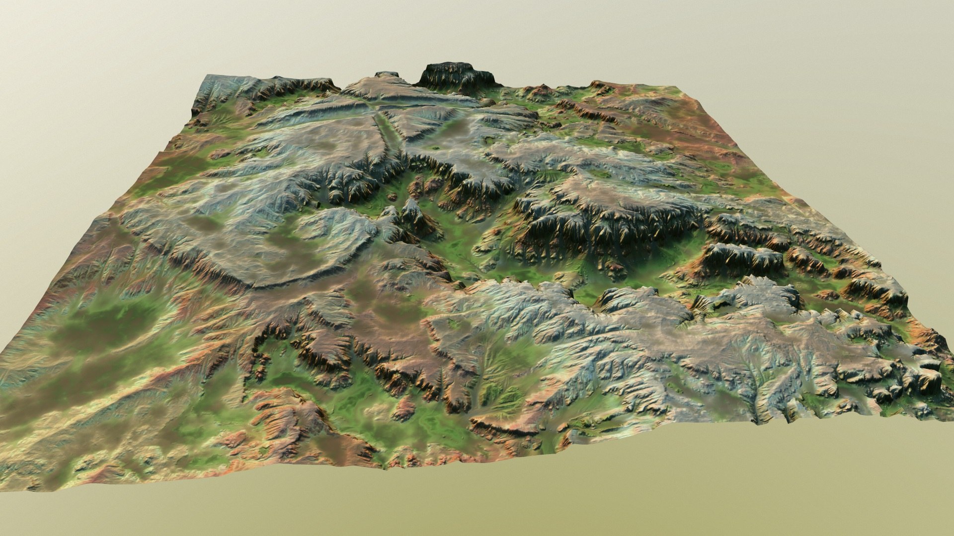 Maya Hills Cliffs Terrain