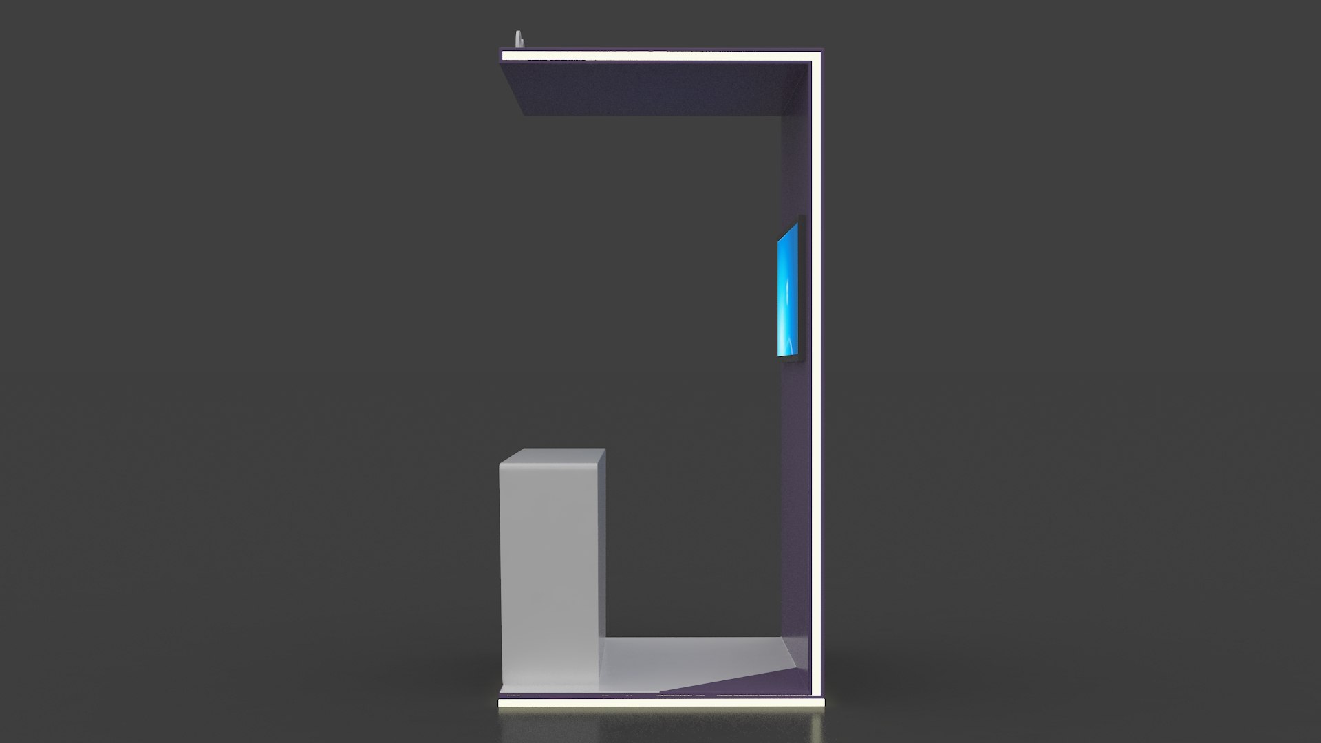 Free 3D Exhibition Booth Model - TurboSquid 2226147