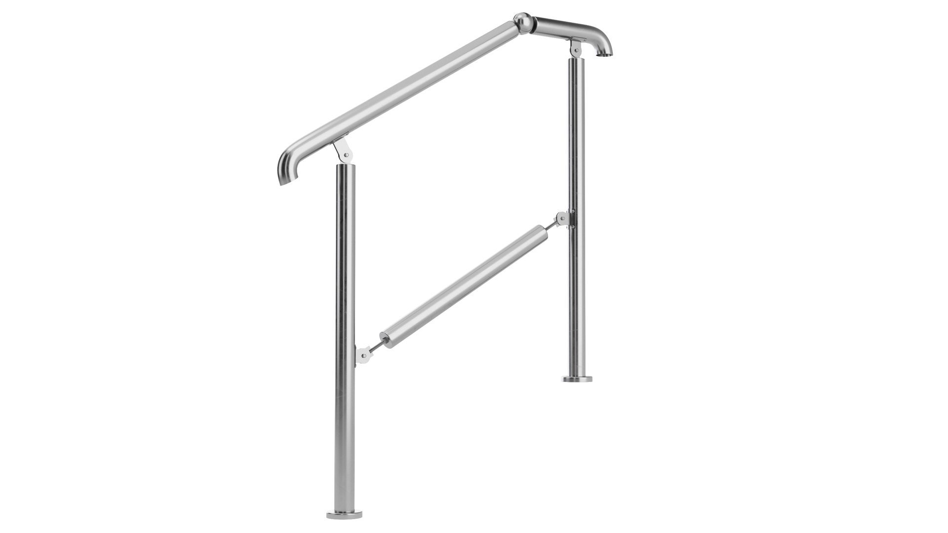 Steel Railing 3D model - TurboSquid 1997298