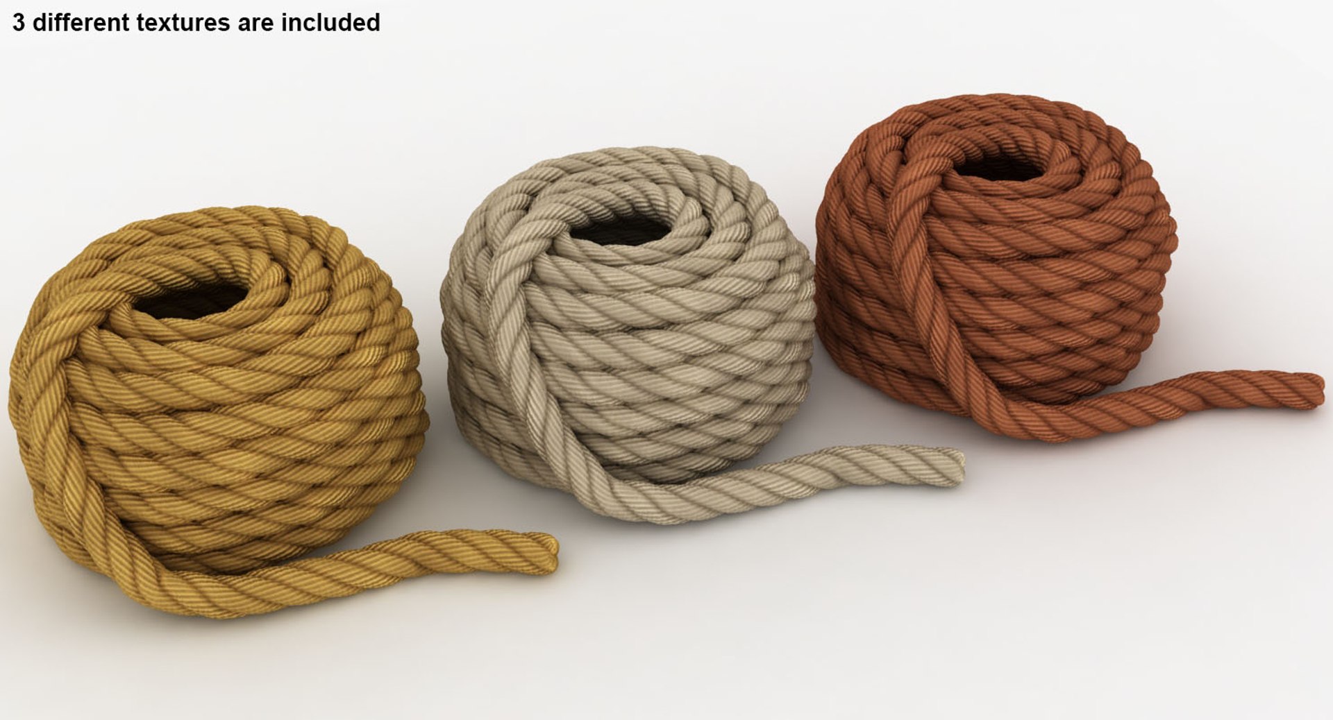 3D Model Rope Set - TurboSquid 1223283