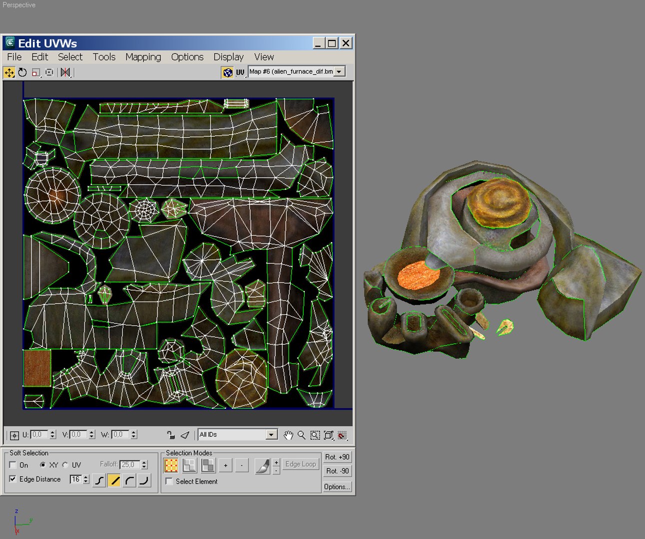 3d Alien Planet Model