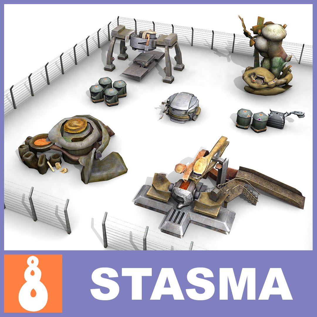 3d Alien Planet Model