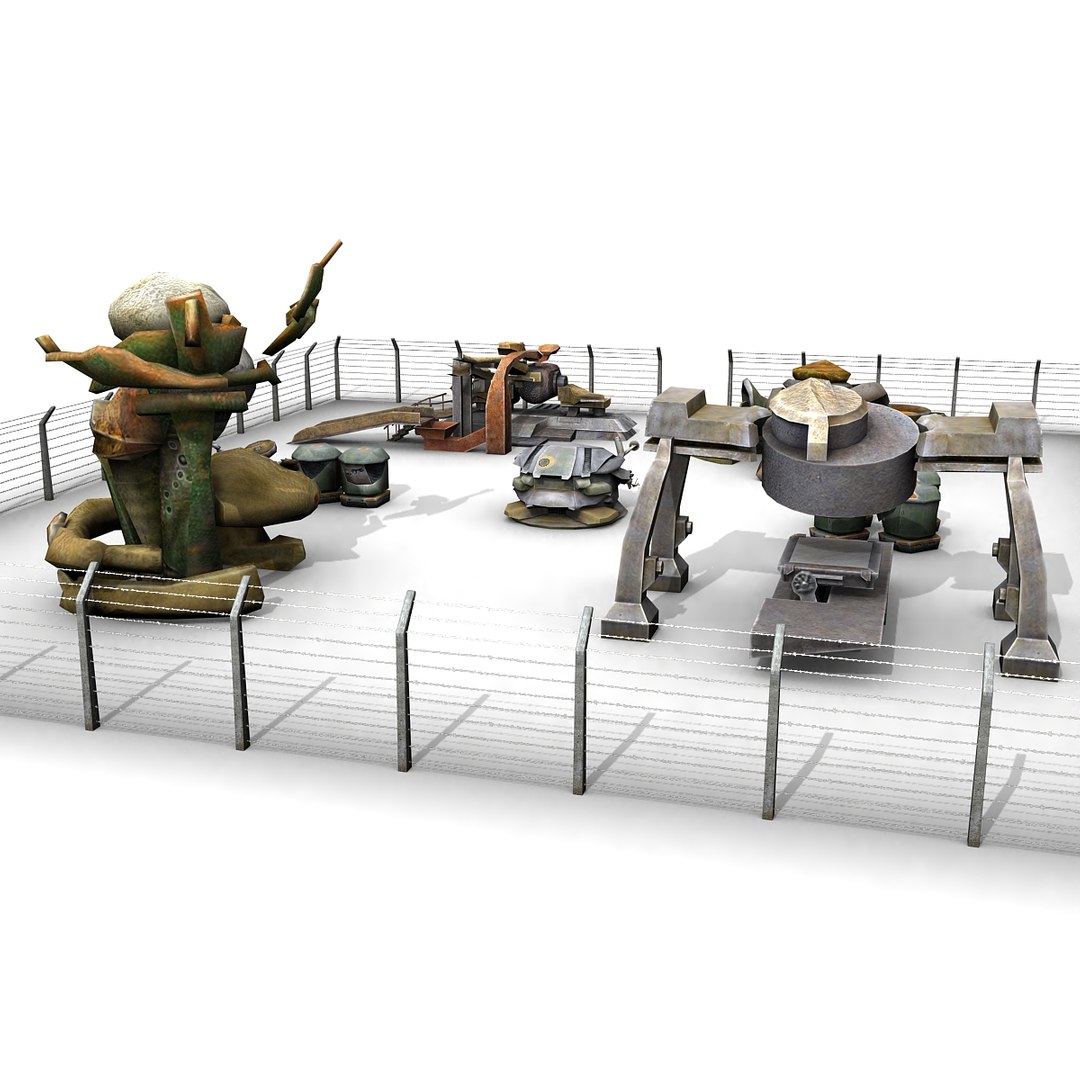 3d Alien Planet Model