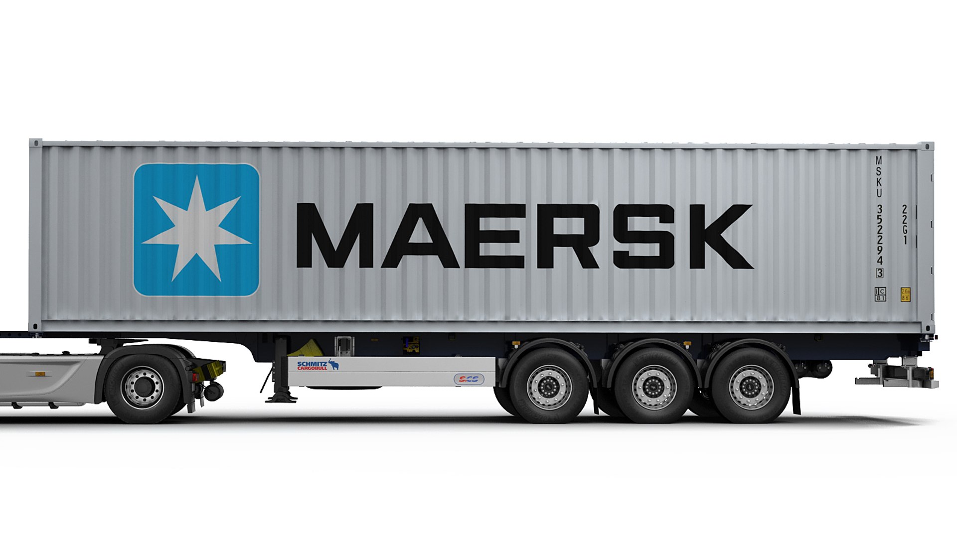 Maersk Container Truck